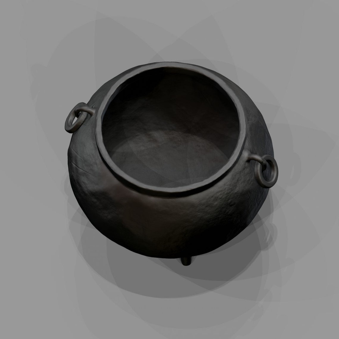 STL File- 1/12 Scale Miniature Witch's Cauldron STL for Dollhouses and ...