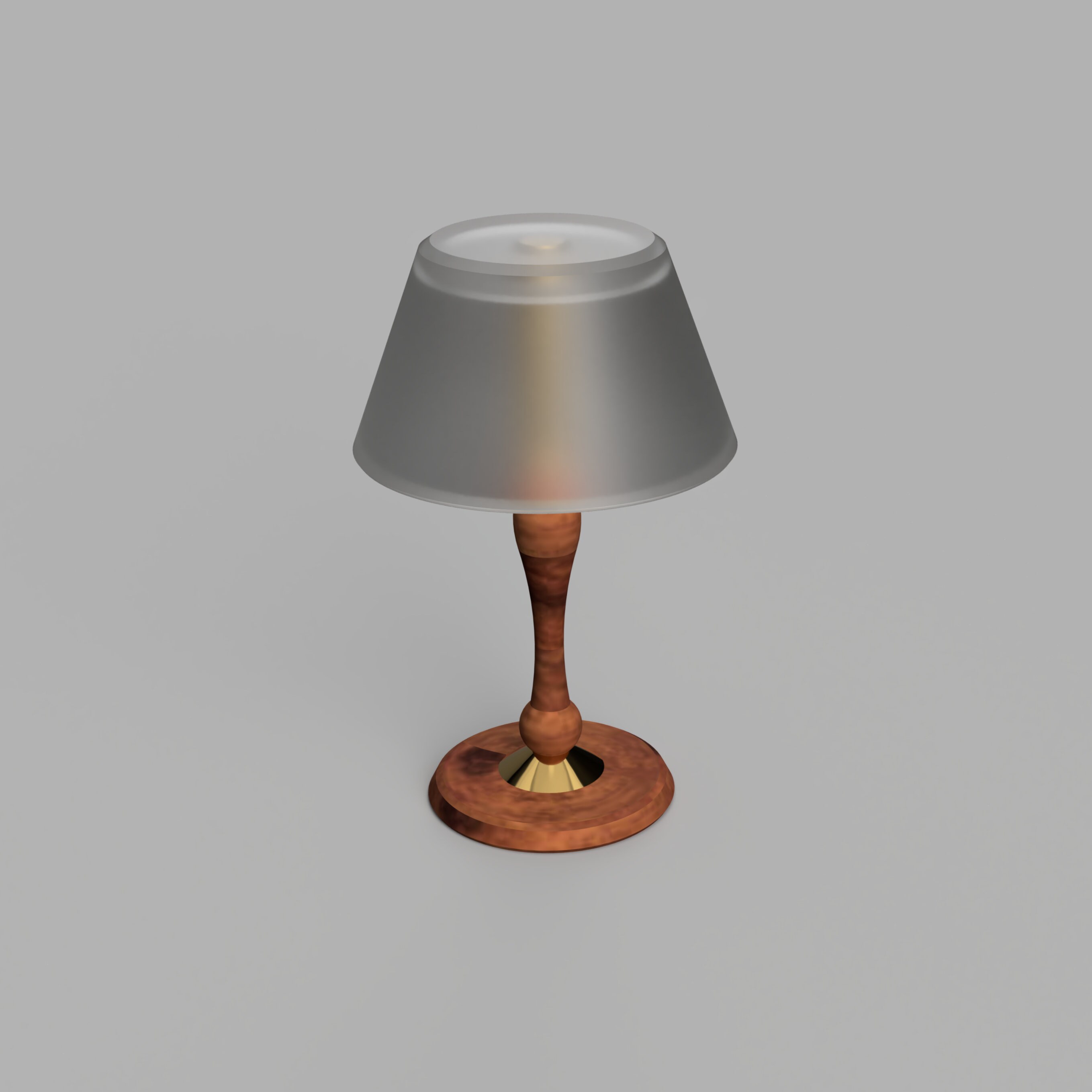 STL File - 1/12 Scale Bedside Lamp Model for Dollhouses and Miniature ...
