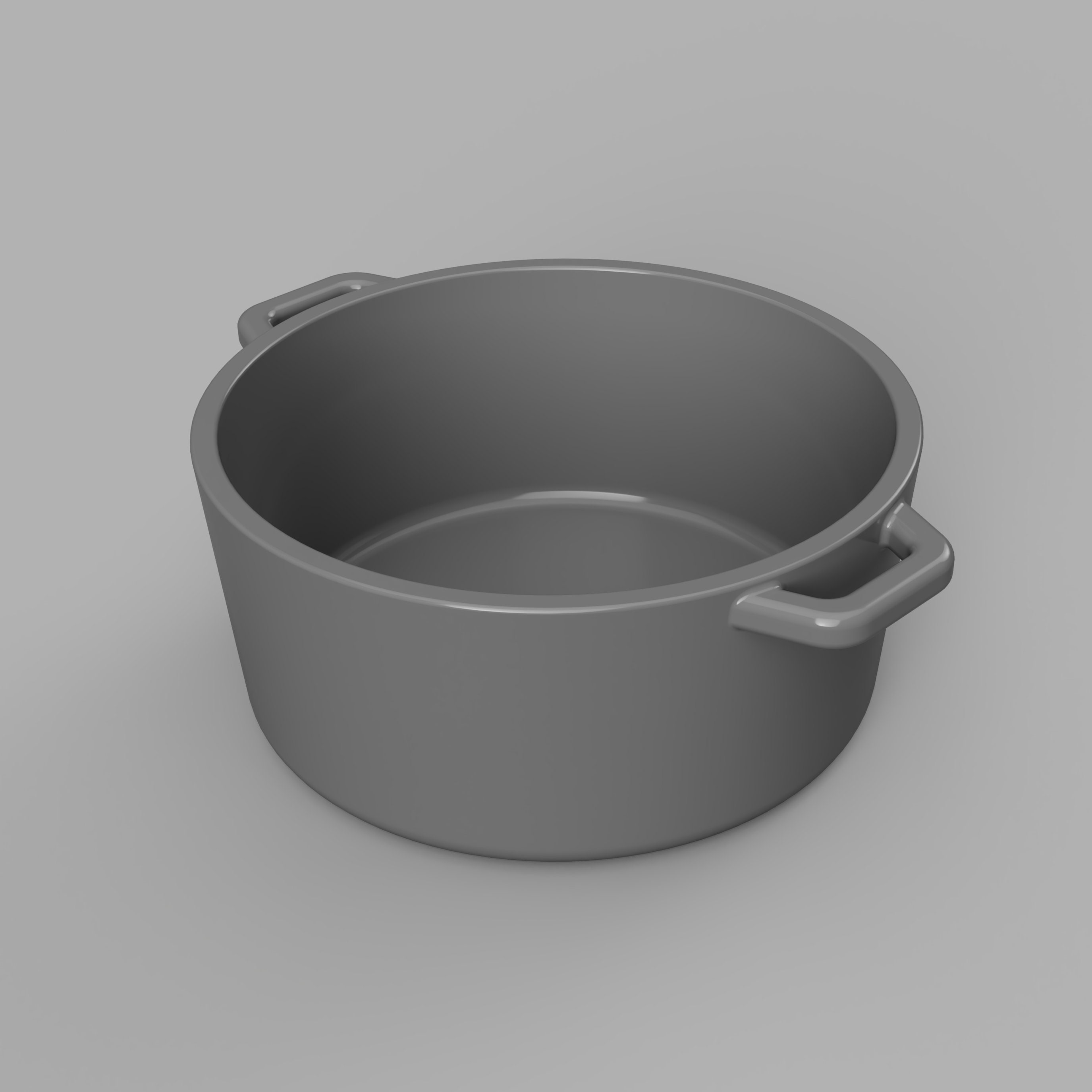 STL File 1/12 Scale Miniature Cooking Pot Dollhouse Kitchen STL ...