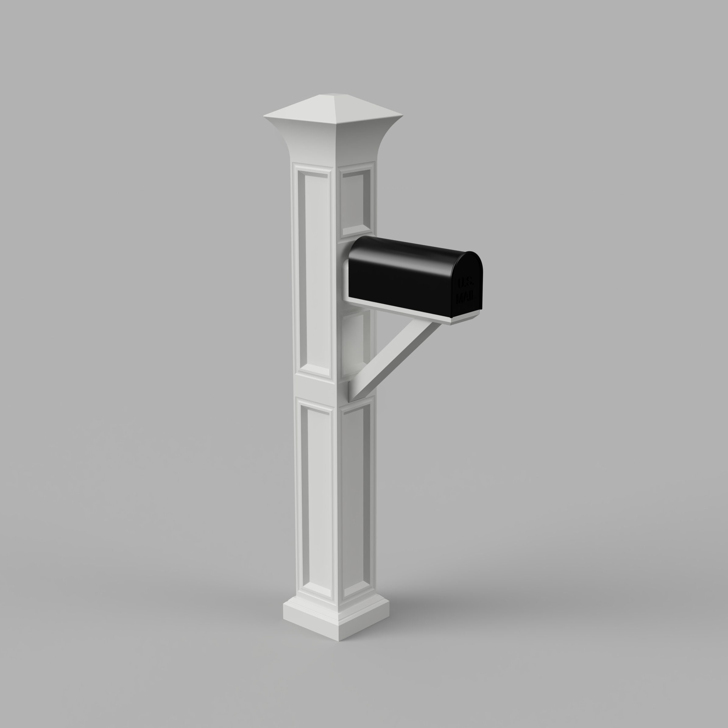 STL File 1/12 Scale Miniature Mailbox STL for Dollhouses and Miniature ...