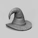 STL File - 1/12 Scale Witch Hat STL for Dollhouses and Miniature ...