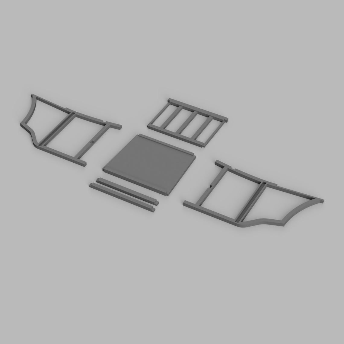 STL File - 1/12 Scale Miniature Chair STL for Dollhouses and Miniature ...