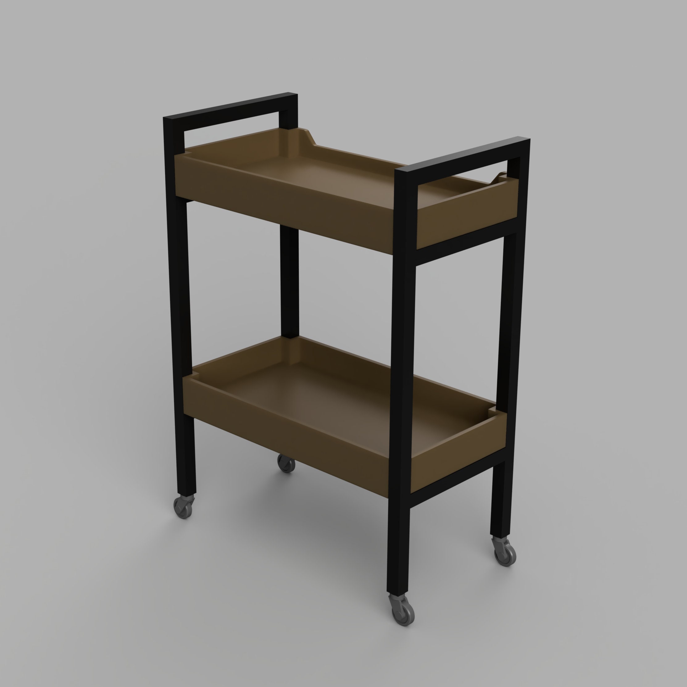 STL File 1/12 Scale Miniature Bar Cart STL for Dollhouses - Etsy