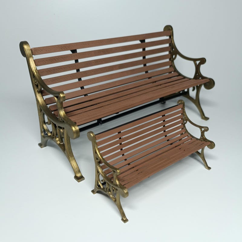 Park Bench Pattern - Etsy