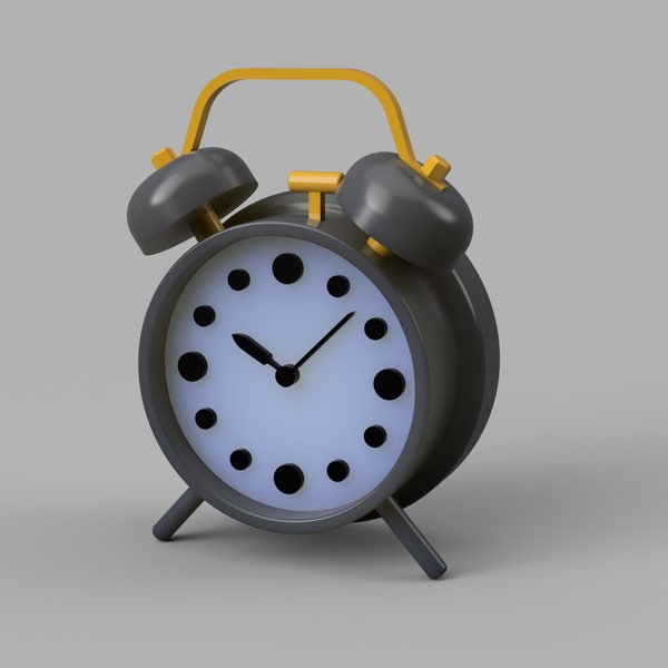 Retro Alarm Clock - Etsy