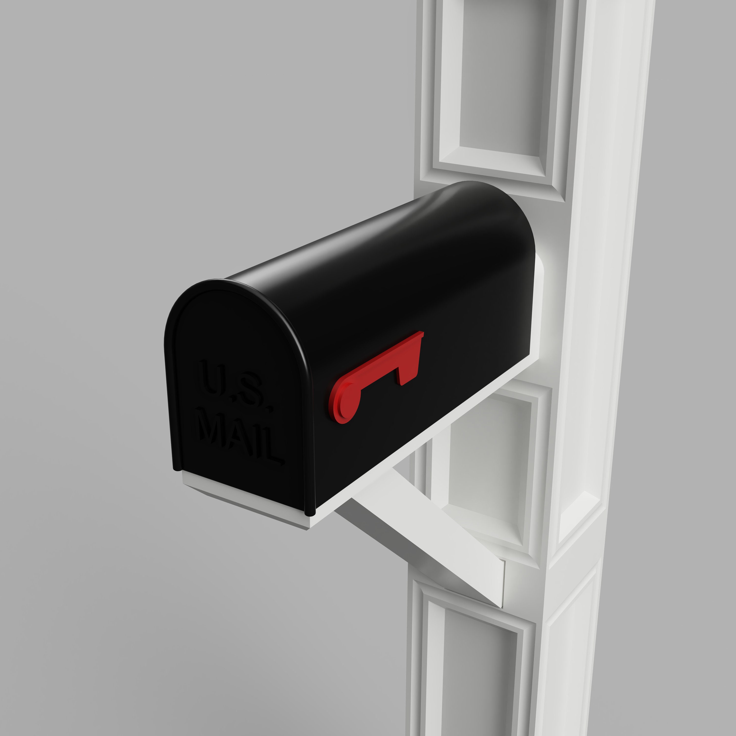 STL File - 1/12 Scale Miniature Mailbox STL for Dollhouses and ...