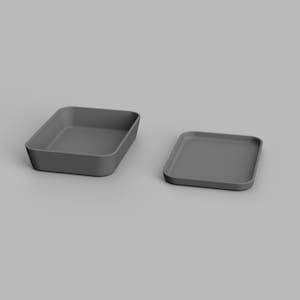 STL File - 1/12 Scale Miniature Baking Set Stl (5psc) for Dollhouses ...