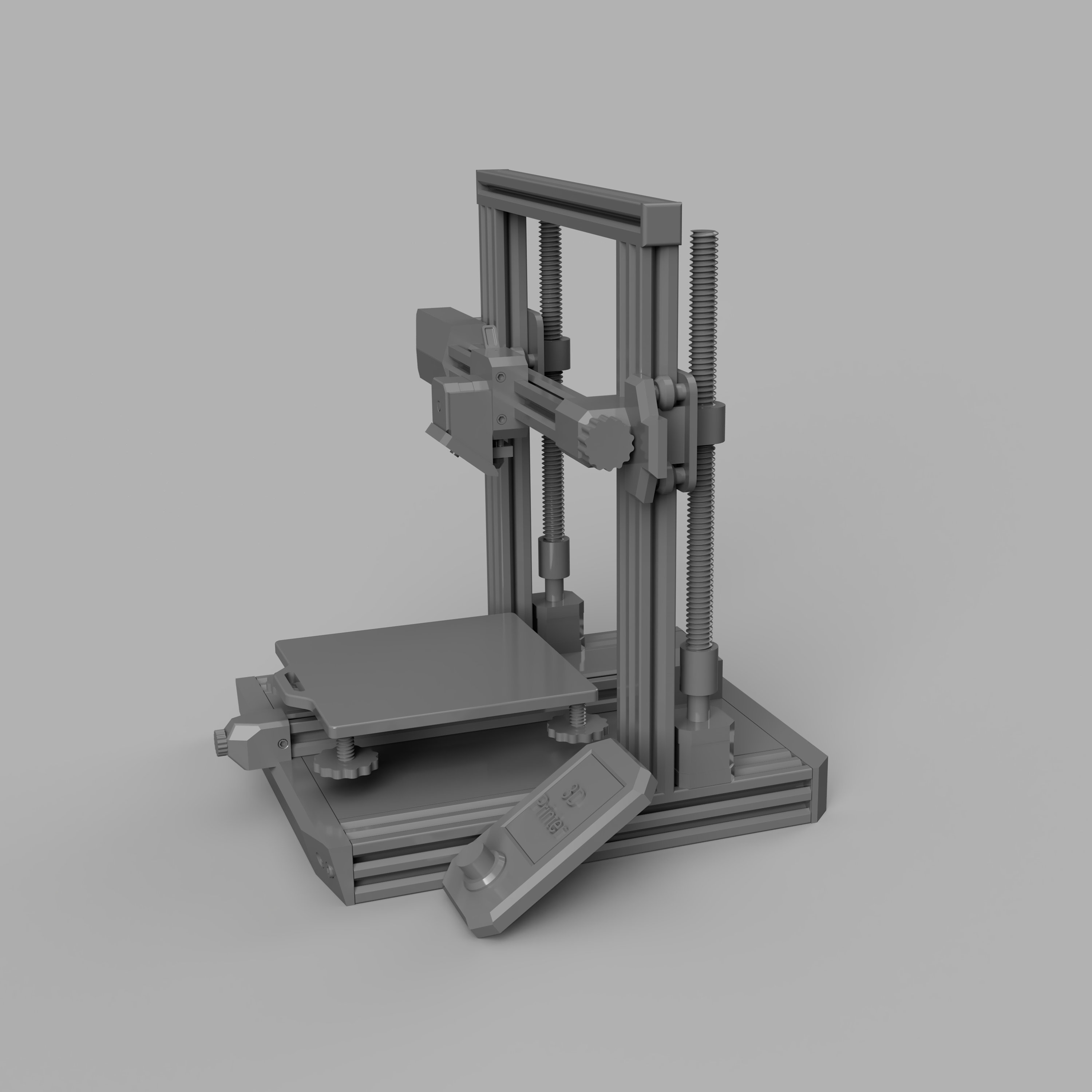 STL File 1/12 Scale FDM 3D Printer Model for Dollhouses and - Etsy