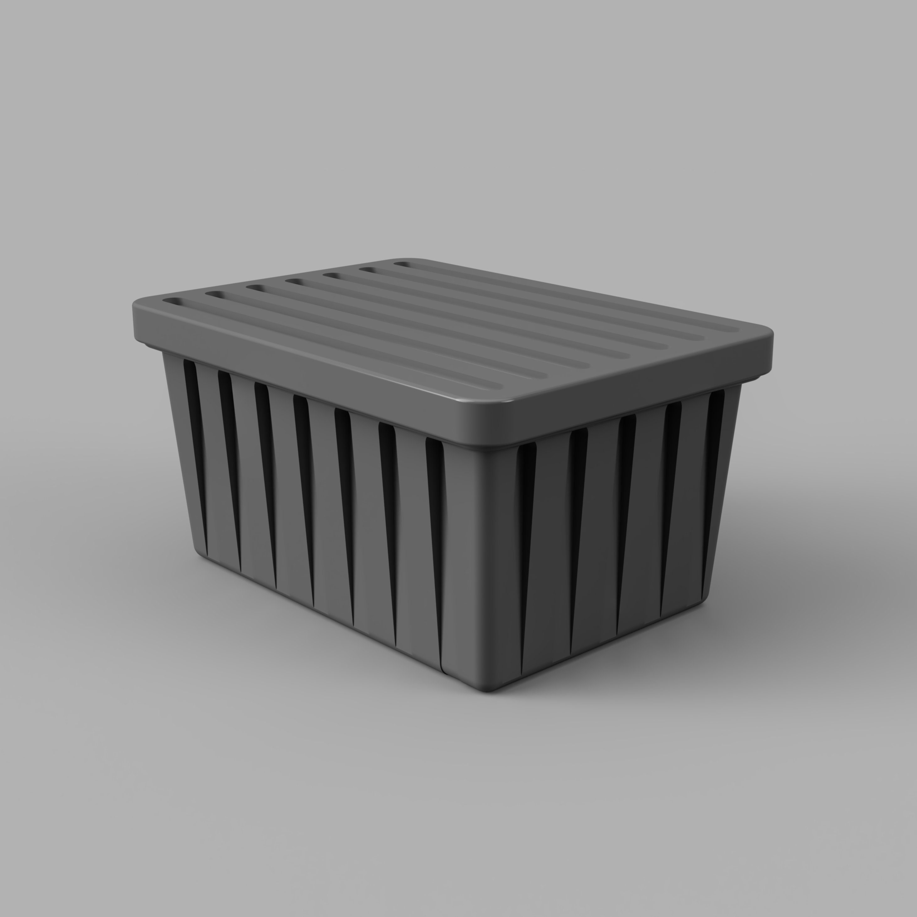 STL File 1/12 Scale Miniature Storage Box With Lid - Etsy