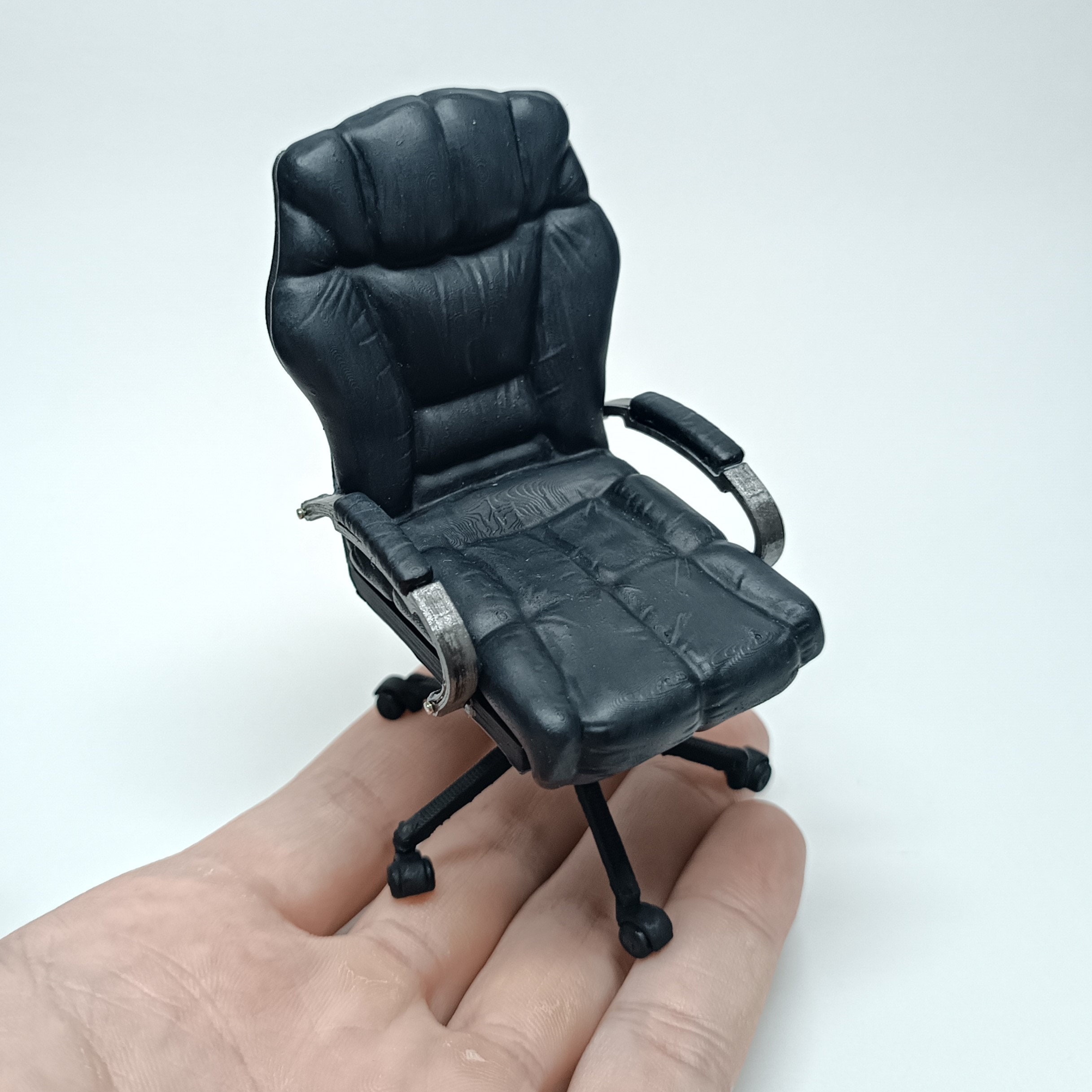 Miniature Office Chair Dollhouse Furniture 1/12 Scale - Etsy