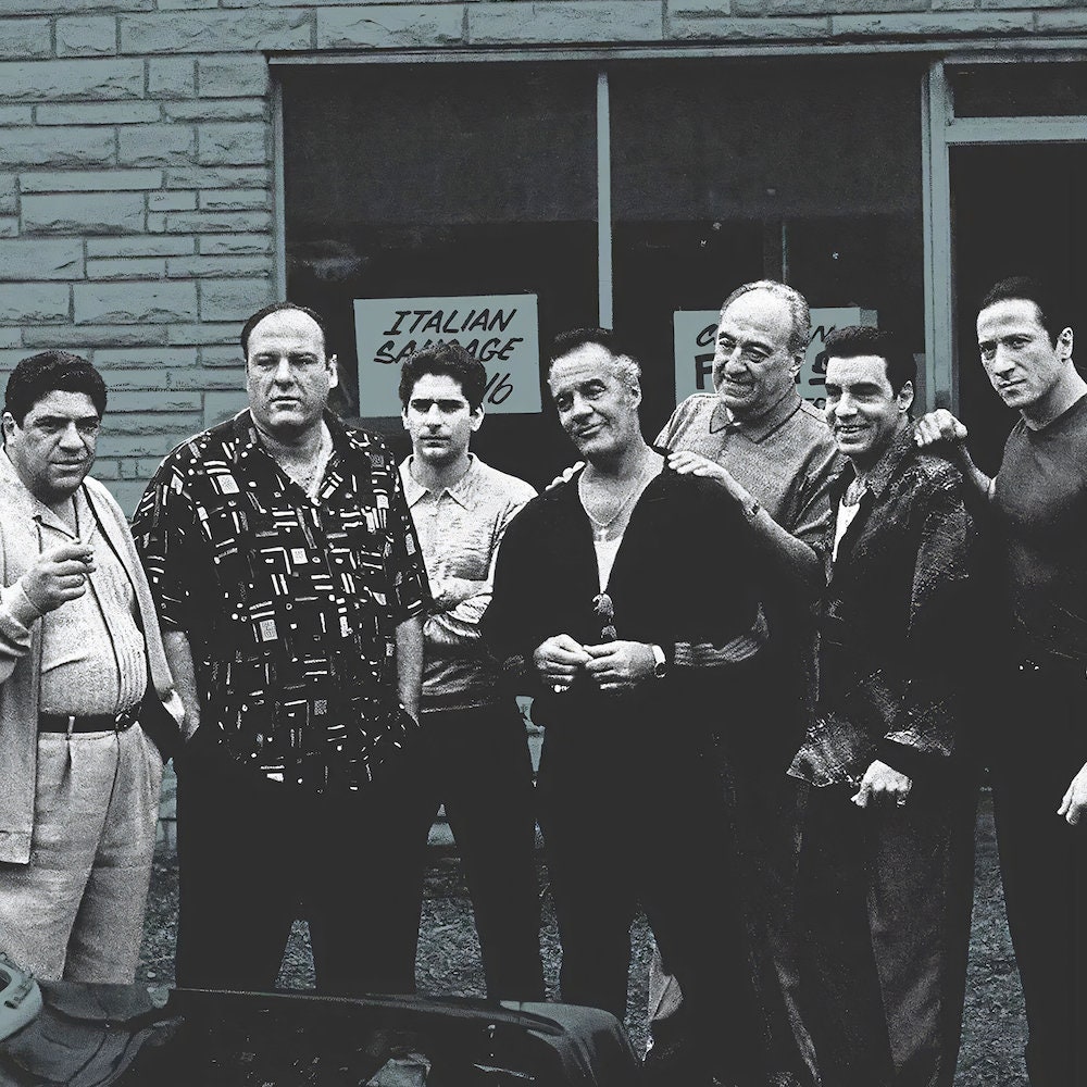 Poster Película The Sopranos, Movie Poster, The Sopranos TV Series ...