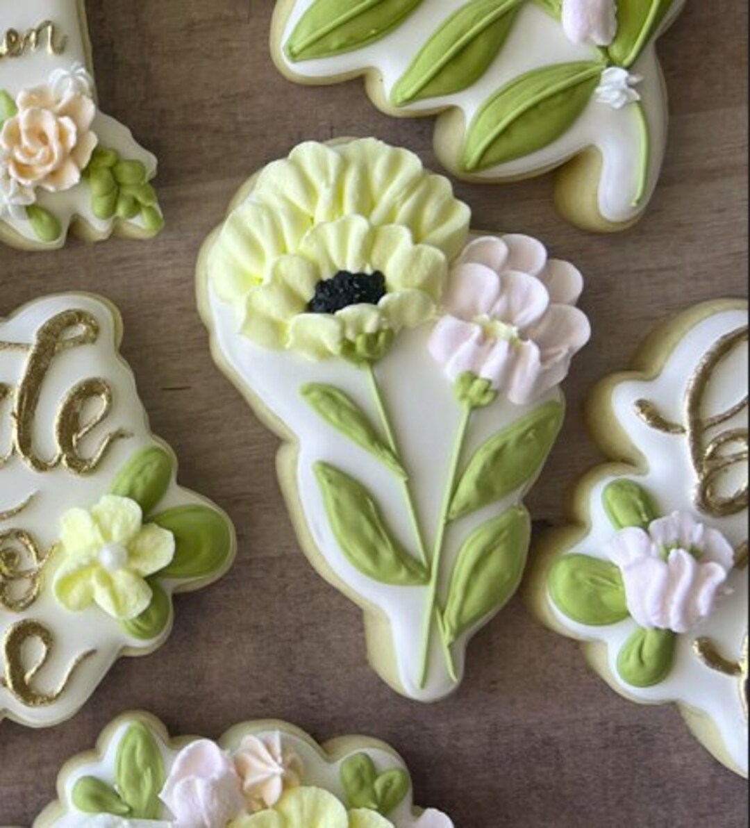 Double Flower Cookie Cutter, Outline Only - Etsy