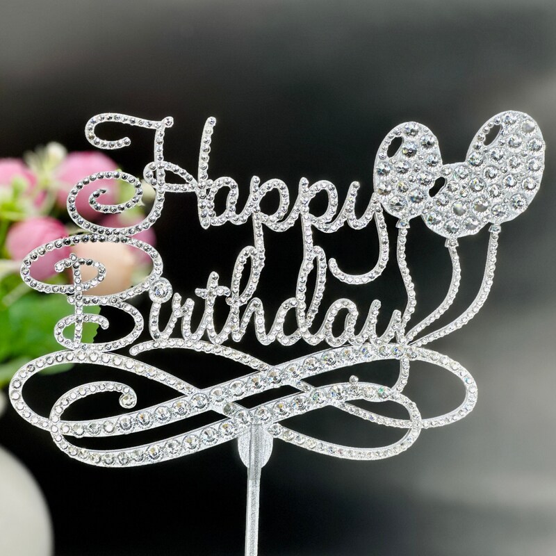Bling Cake Topper - Etsy