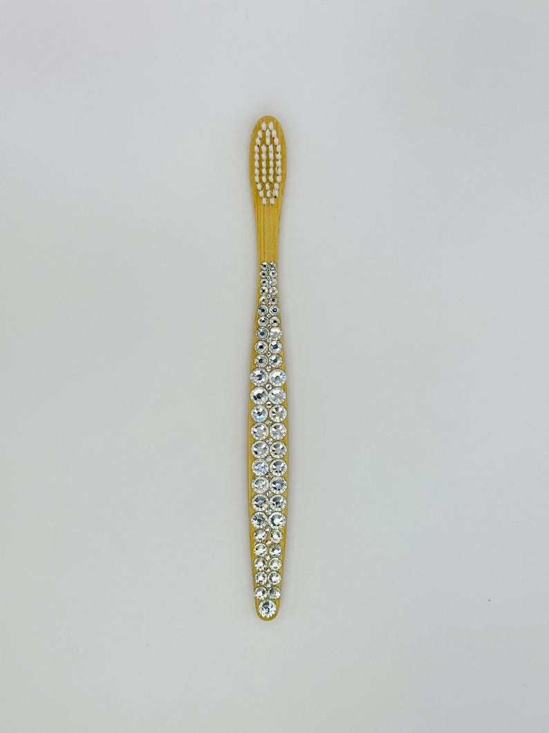 Bling Bamboo Toothbrush – Sparkling Dental Gift - Etsy UK