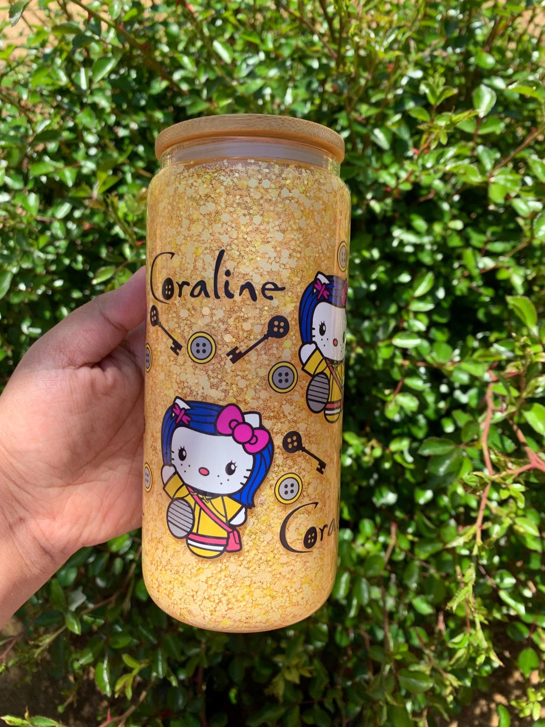 Cora Kitty Snow Globe Cup - Etsy