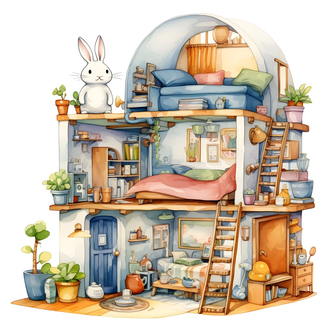 Rabbit Cute Png Home , 7 Cute Kids Cartoon Rabbit Png Design, Kids Png ...