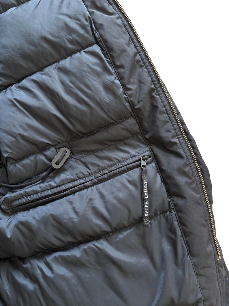 Vintage Polo Ralph Lauren Down Utility Military Long Parka Jacket 2XL ...