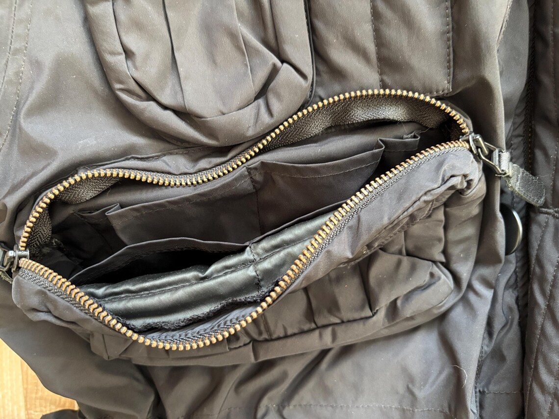 Vintage Polo Ralph Lauren Down Utility Military Long Parka Jacket 2XL ...