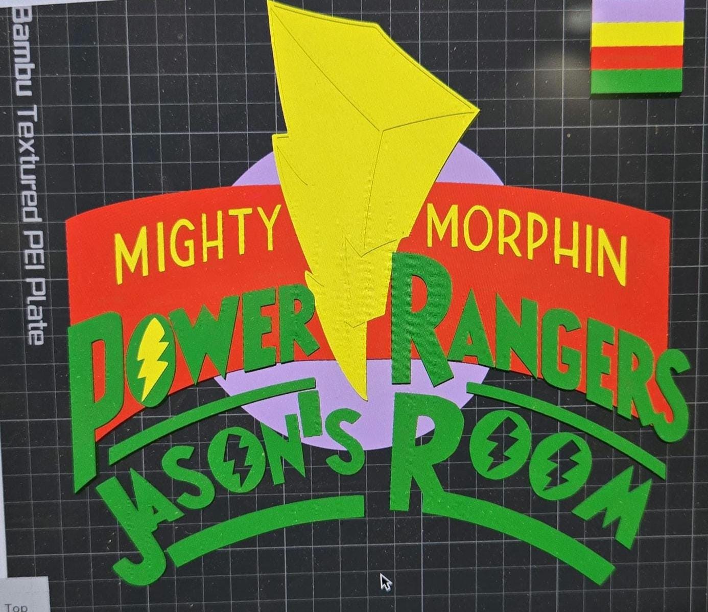 Power Rangers Custom Door Sign - Etsy
