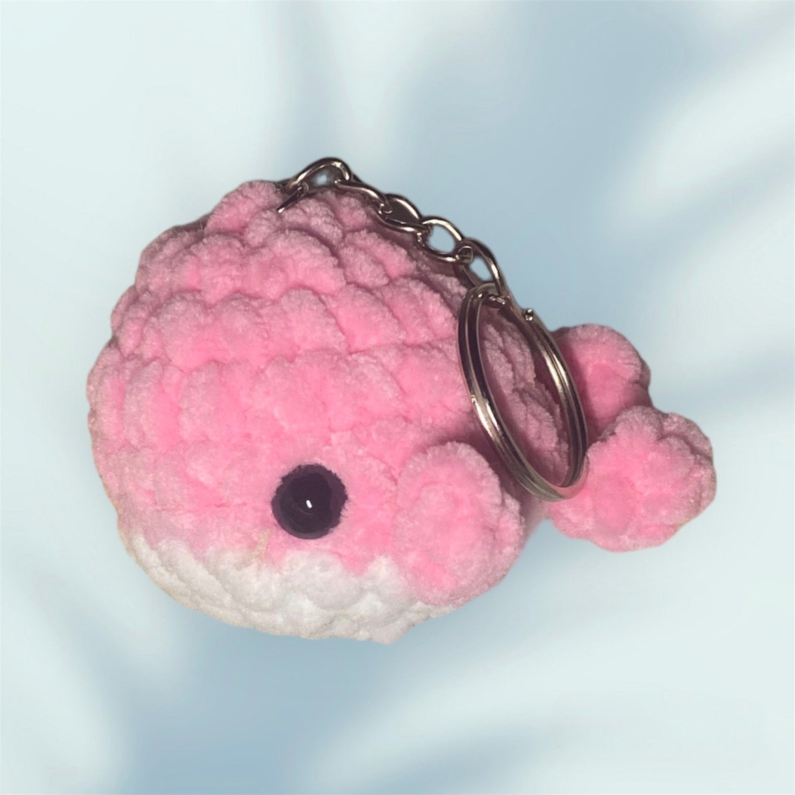 Cute Baby Whale Keychains Velvet Crochet Whale Amigurumi - Etsy