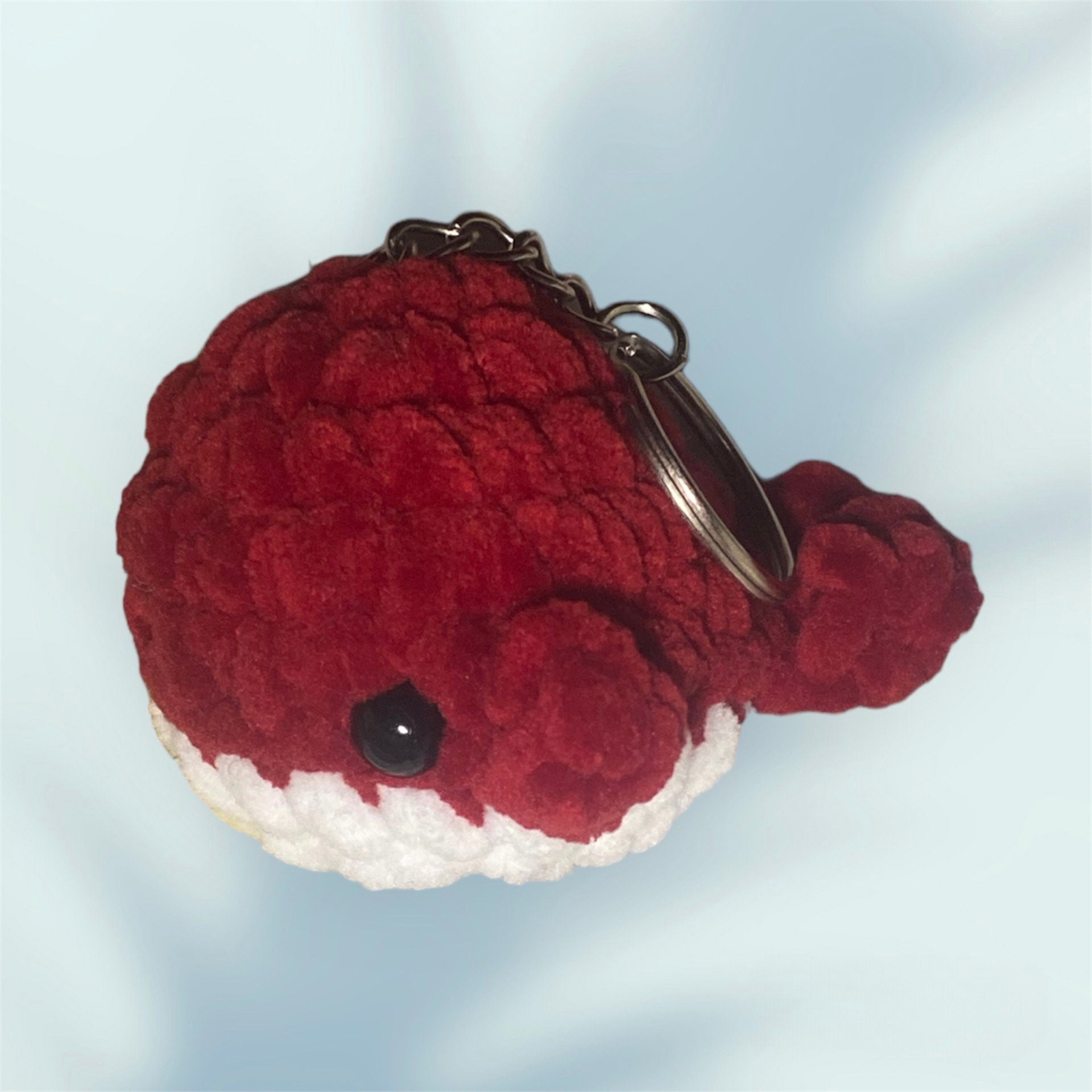 Cute Baby Whale Keychains Velvet Crochet Whale Amigurumi - Etsy