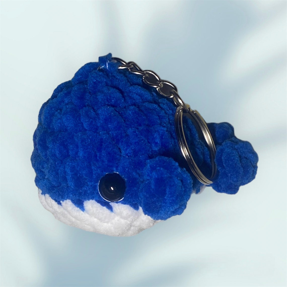 Cute Baby Whale Keychains Velvet Crochet Whale Amigurumi - Etsy