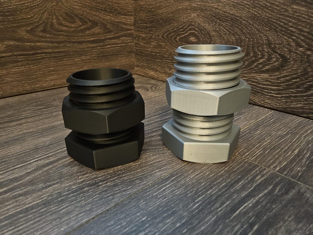 Pen Holder Nut and Bolt Pencil Holder Desk Organizer 3D Printed Storage ...