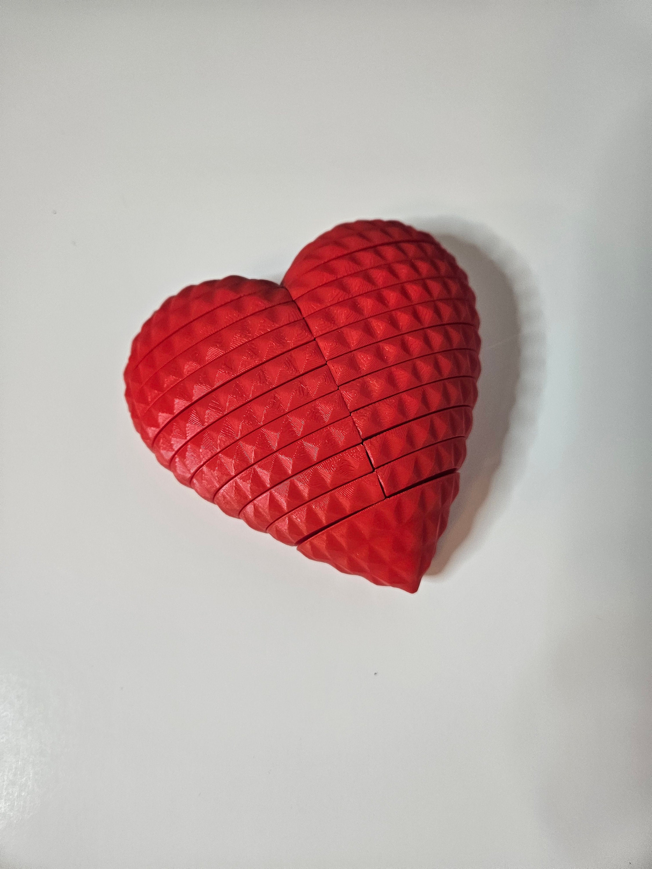 3DP Open Heart 3D Printed Ring Gift Box Valentines Day Anniversary - Etsy