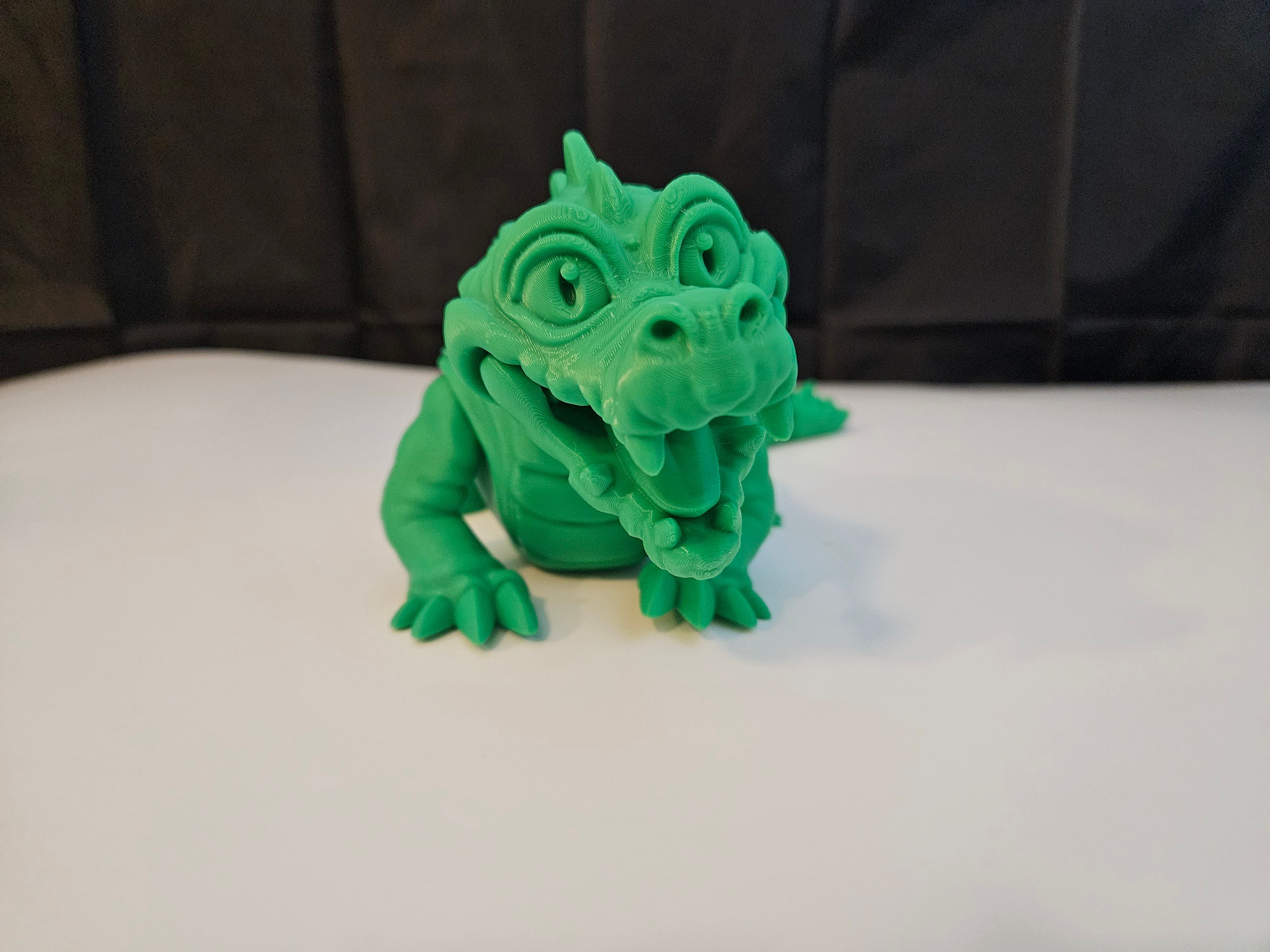 3D Print Crocodile Articulated Cartoon Fidget Desk Toy - Etsy