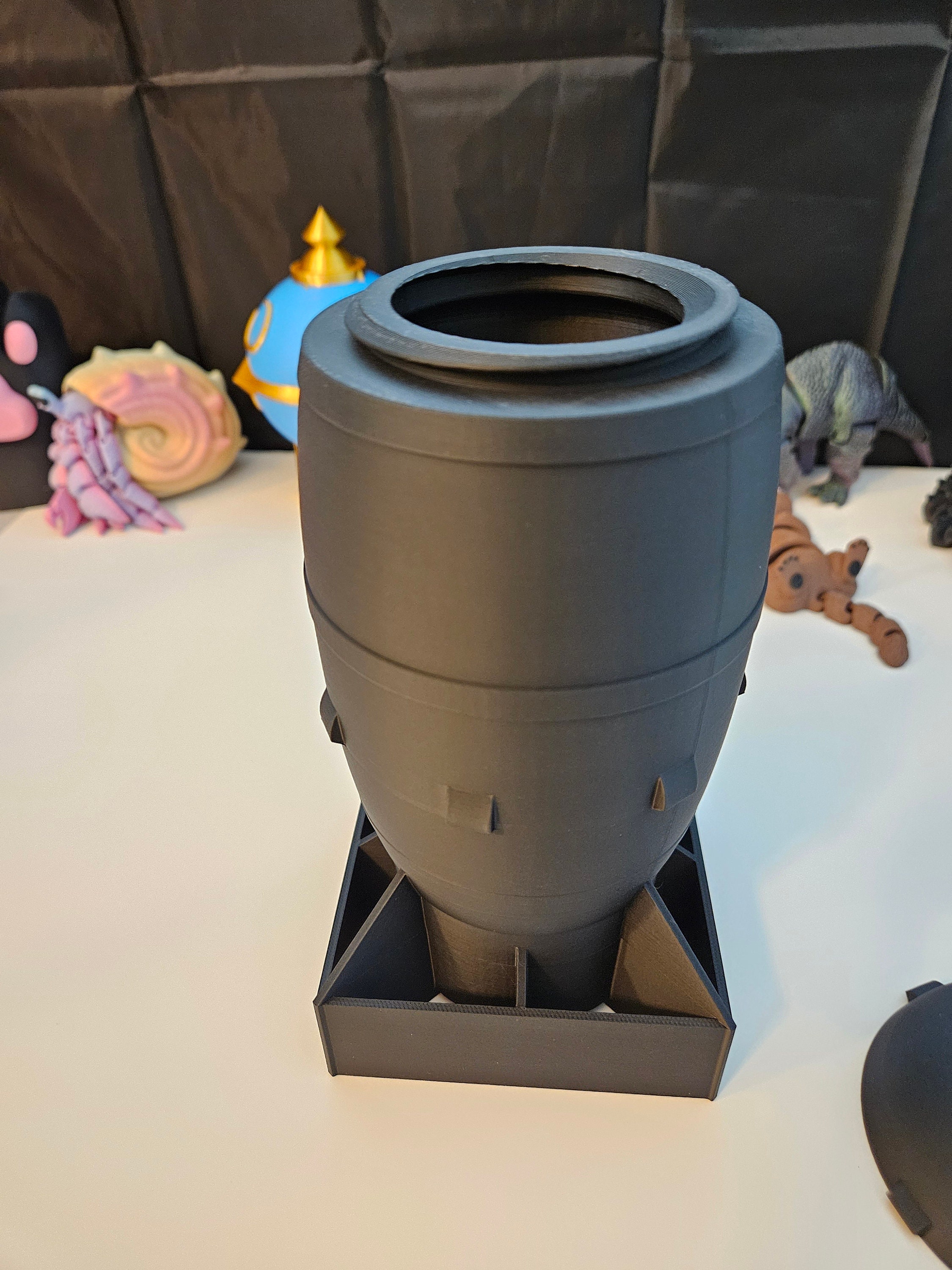 Fat Man Nuke 3D Printed Stash Box Rocket Bomb - Etsy