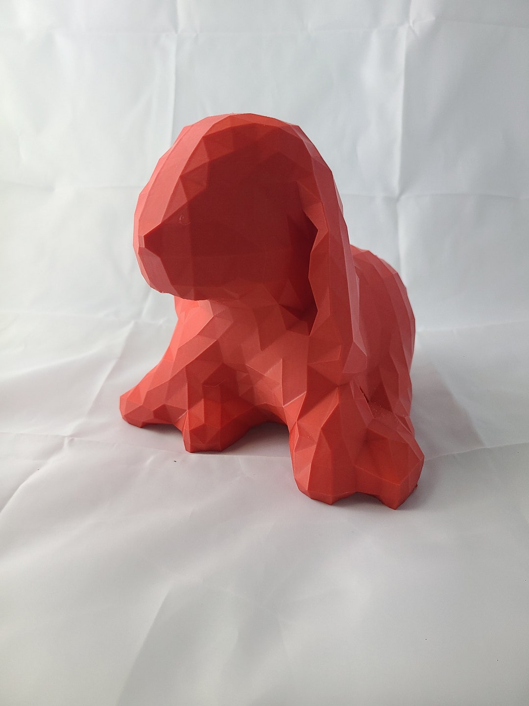 Pen Holder Cute Low Poly Lop Bunny Pencil Holder Desk Organizer 3D ...