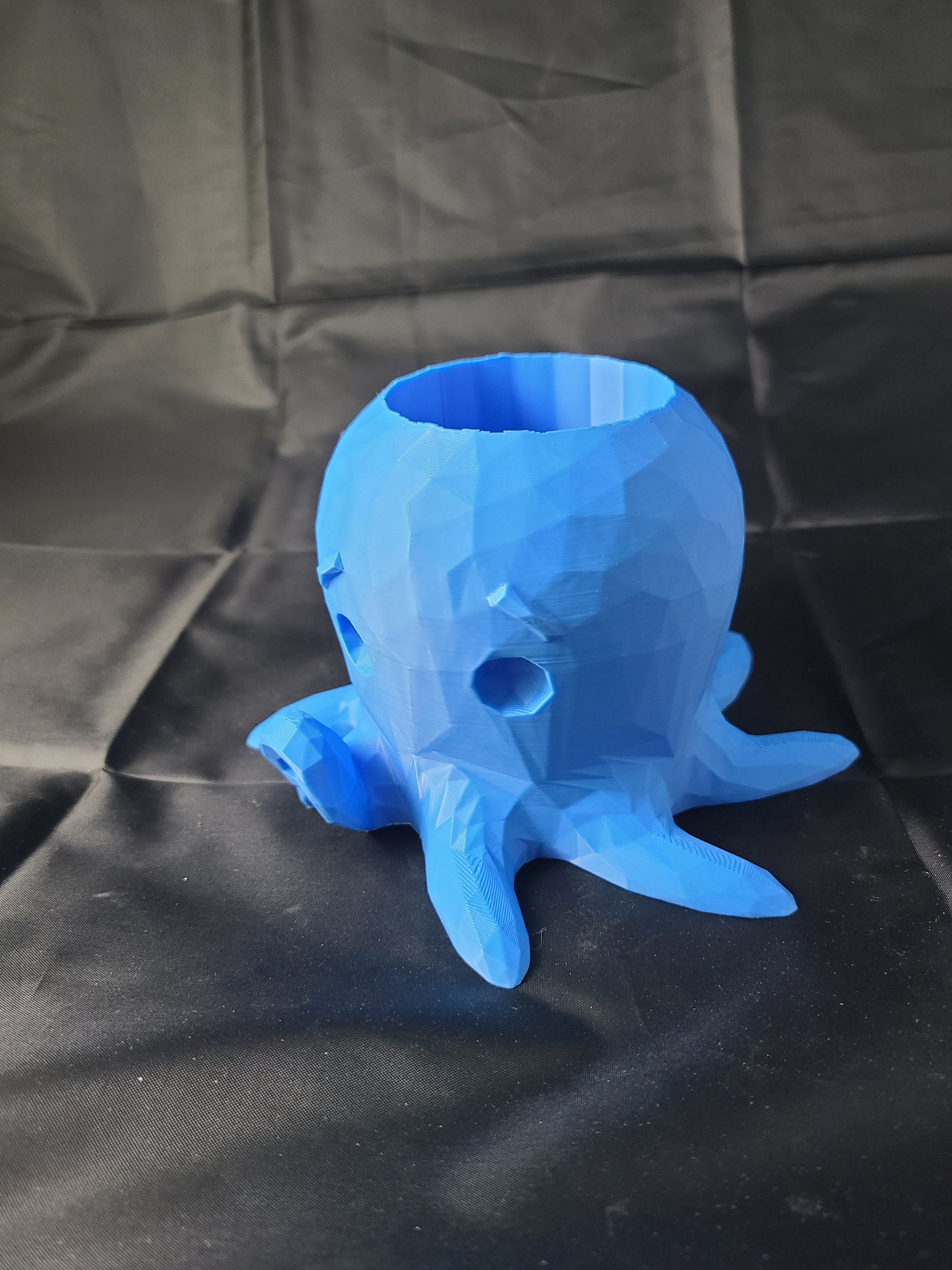 Pen Holder Low Poly Octopus Pen Holder Desk Organizer Pencil Holder ...