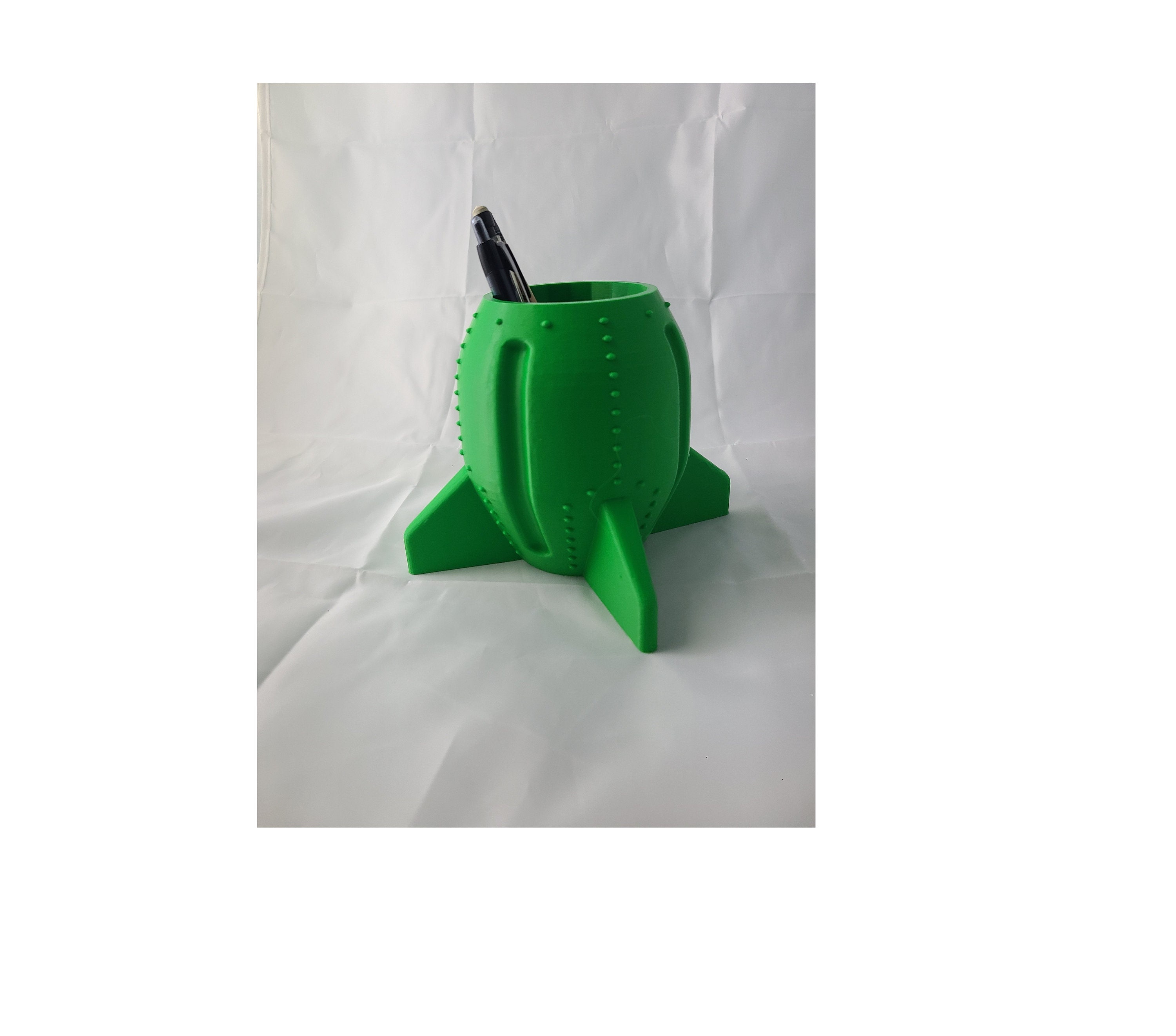Pen Holder Bomb Rocket Pencil Holder Desk Organizer 3D Printed - Etsy