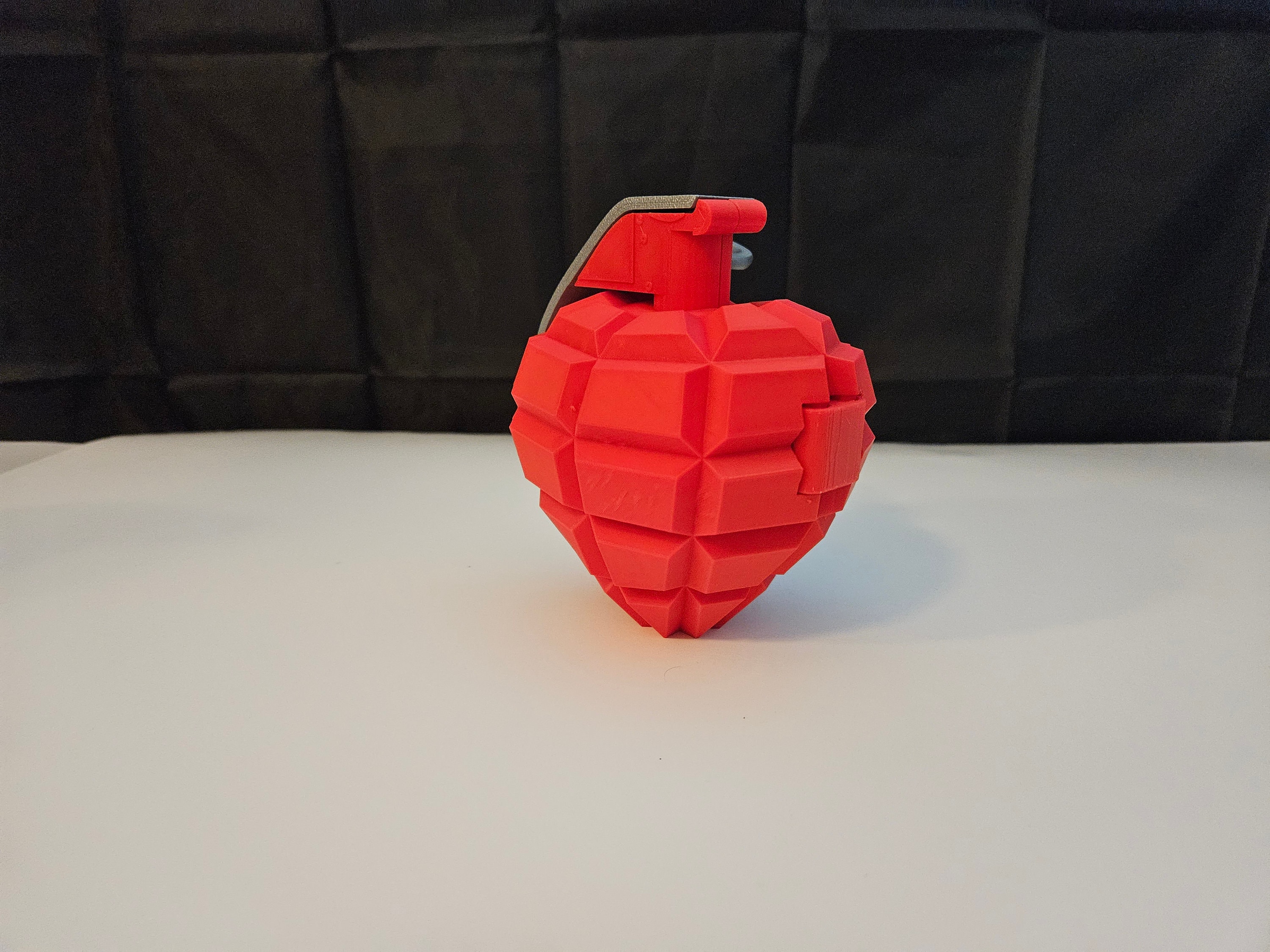 Heart Grenade Hidden Box 3D Print - Etsy