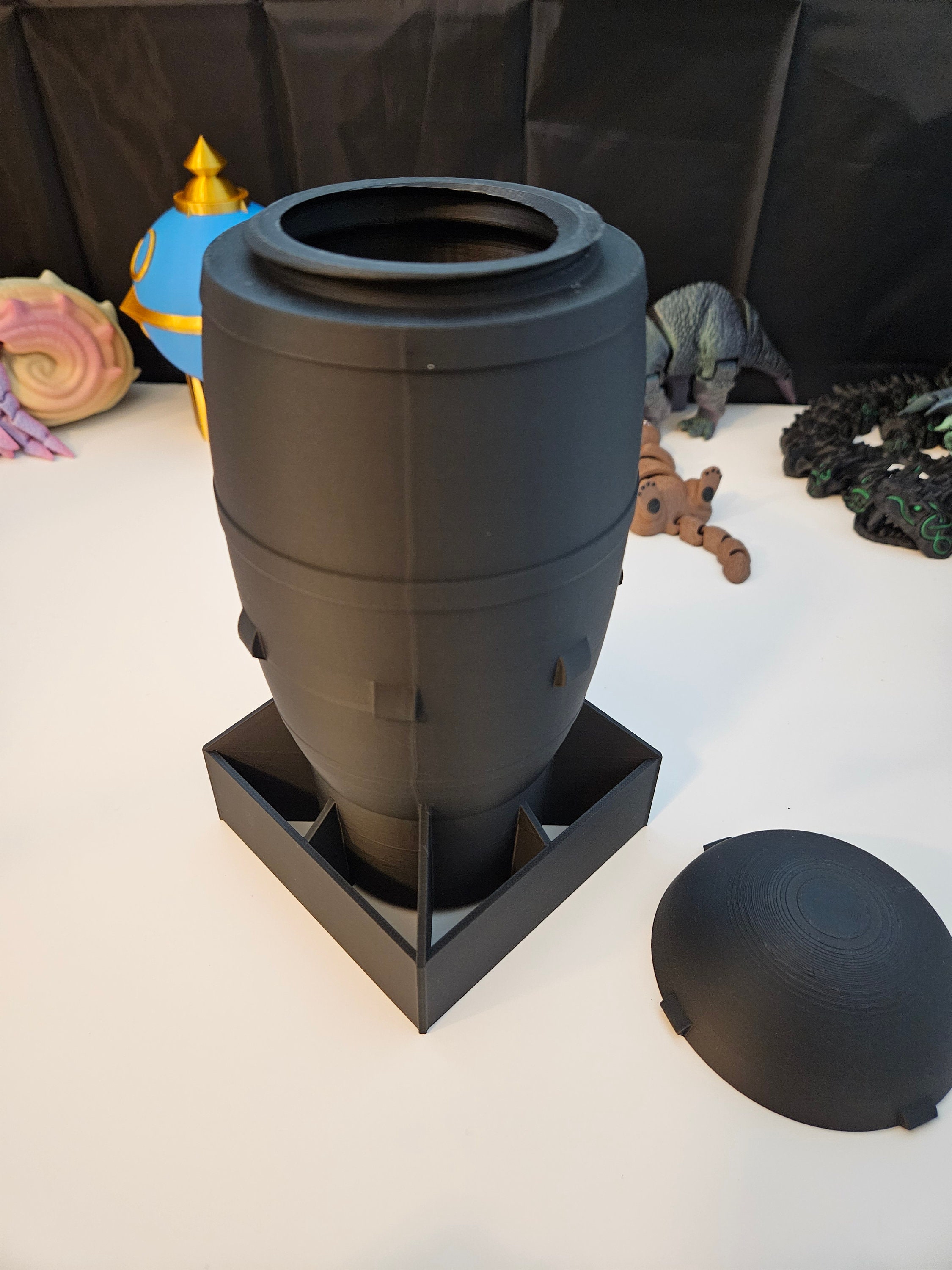 Fat Man Nuke 3D Printed Stash Box Rocket Bomb - Etsy