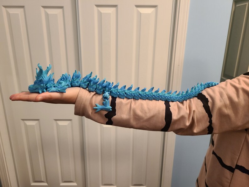 Elder Dragon Zandhros 3D Print Fairy Dragon Tiktok Articulated Fidget Desk Toy High Quality ...