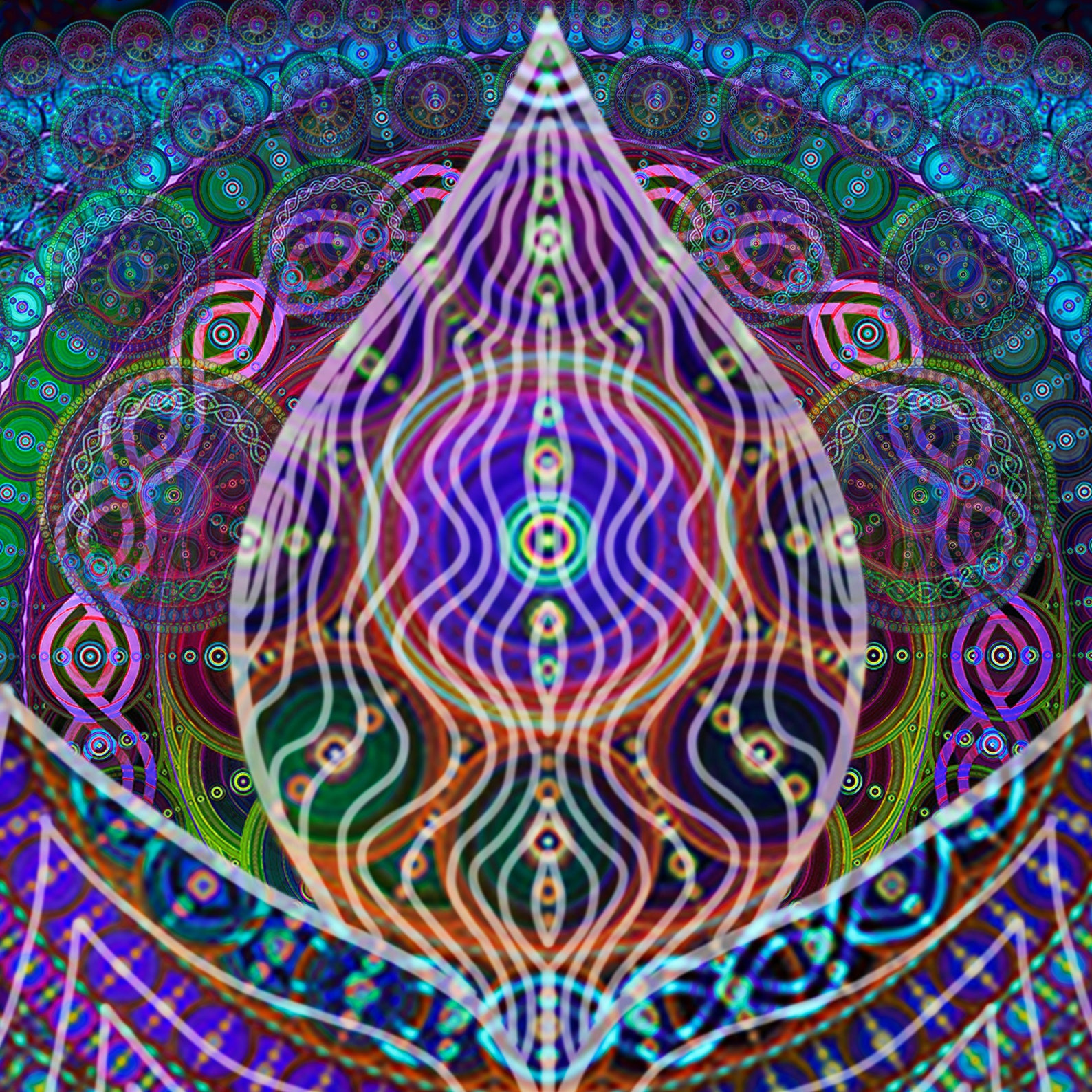 Mandala Wall Art Sacred Geometry Mandala Spiritual Harmony Mandala Home ...