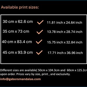 Unique Mandala Wall Art Print, Exquisite Sacred Geometry Decoration ...