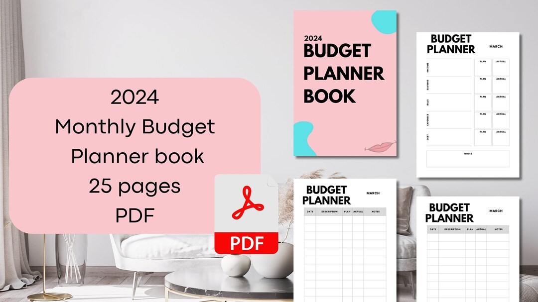 Budgeting Sheet Overview 2024 - Etsy
