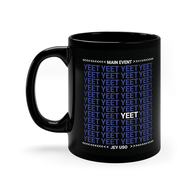 11oz Jey Uso yeet Mug, WWE Wrestling Gift, WWE Coffee Mug, Samoan ...