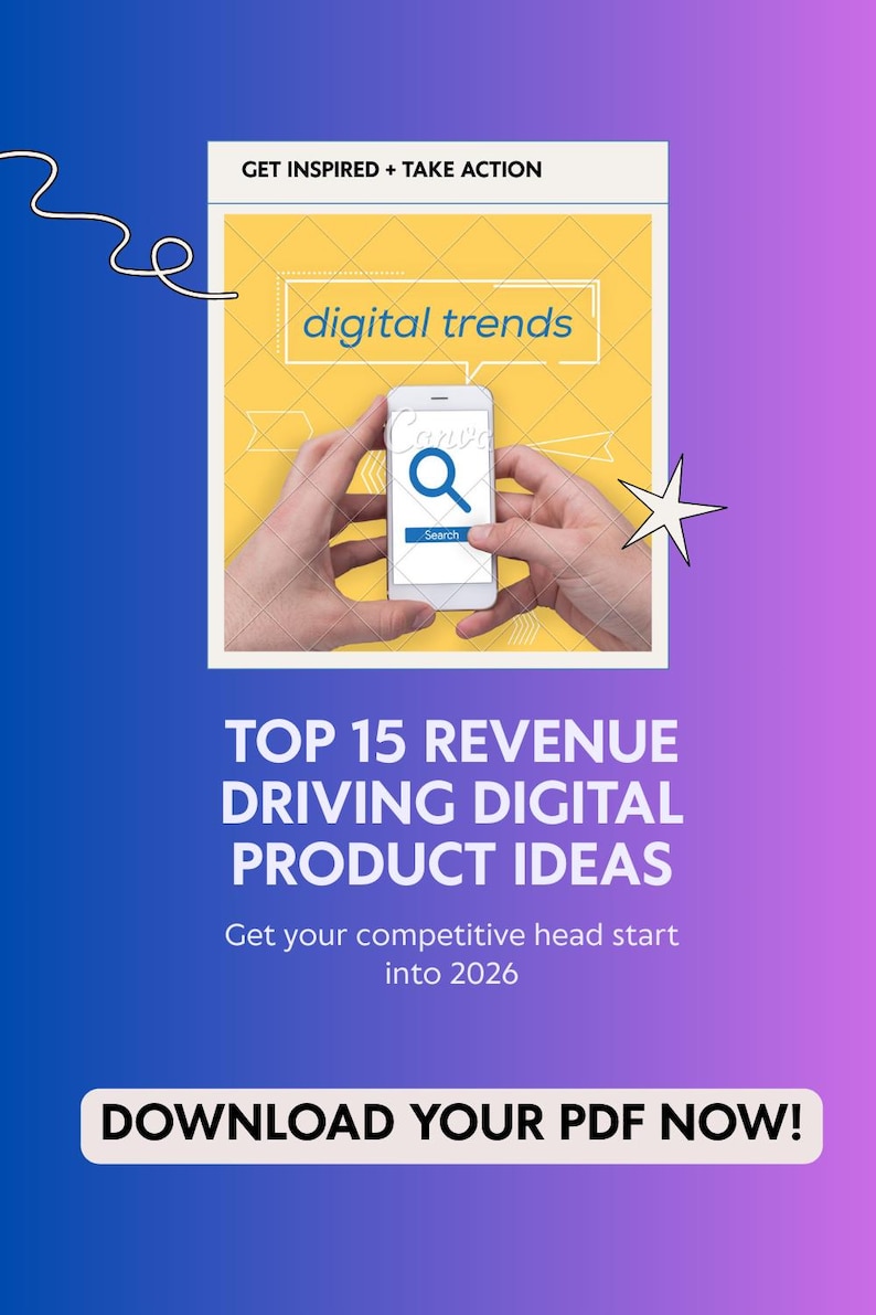Top 15 Revenue Driving Digital Product Ideas for 2025 and 2026 Trends ...
