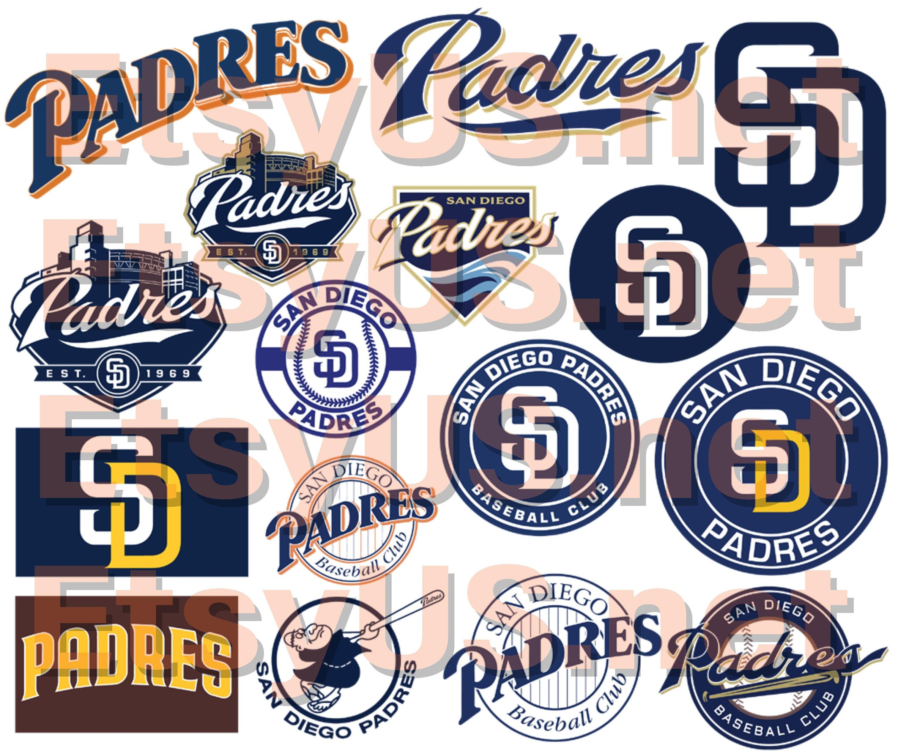 Baseball Svg Files for Cricut & More, Padres Fan Designs - Etsy