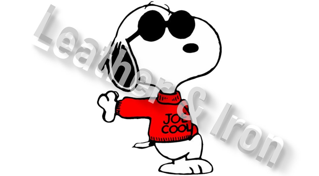 Vinyl Snoopy Joe Cool Design Checkbook Cover - Etsy