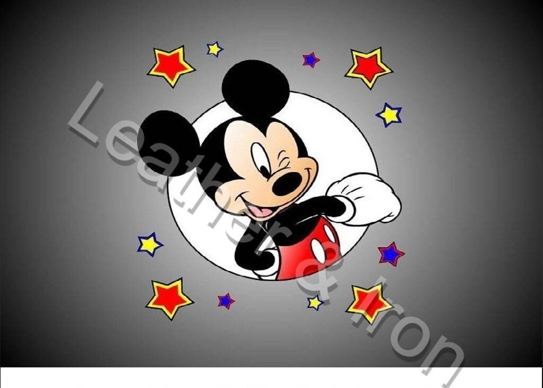Vinyl Mickey Mouse Design Checkbook Cover - Etsy