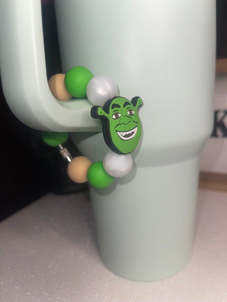 Shrek Tumbler Charm - Etsy