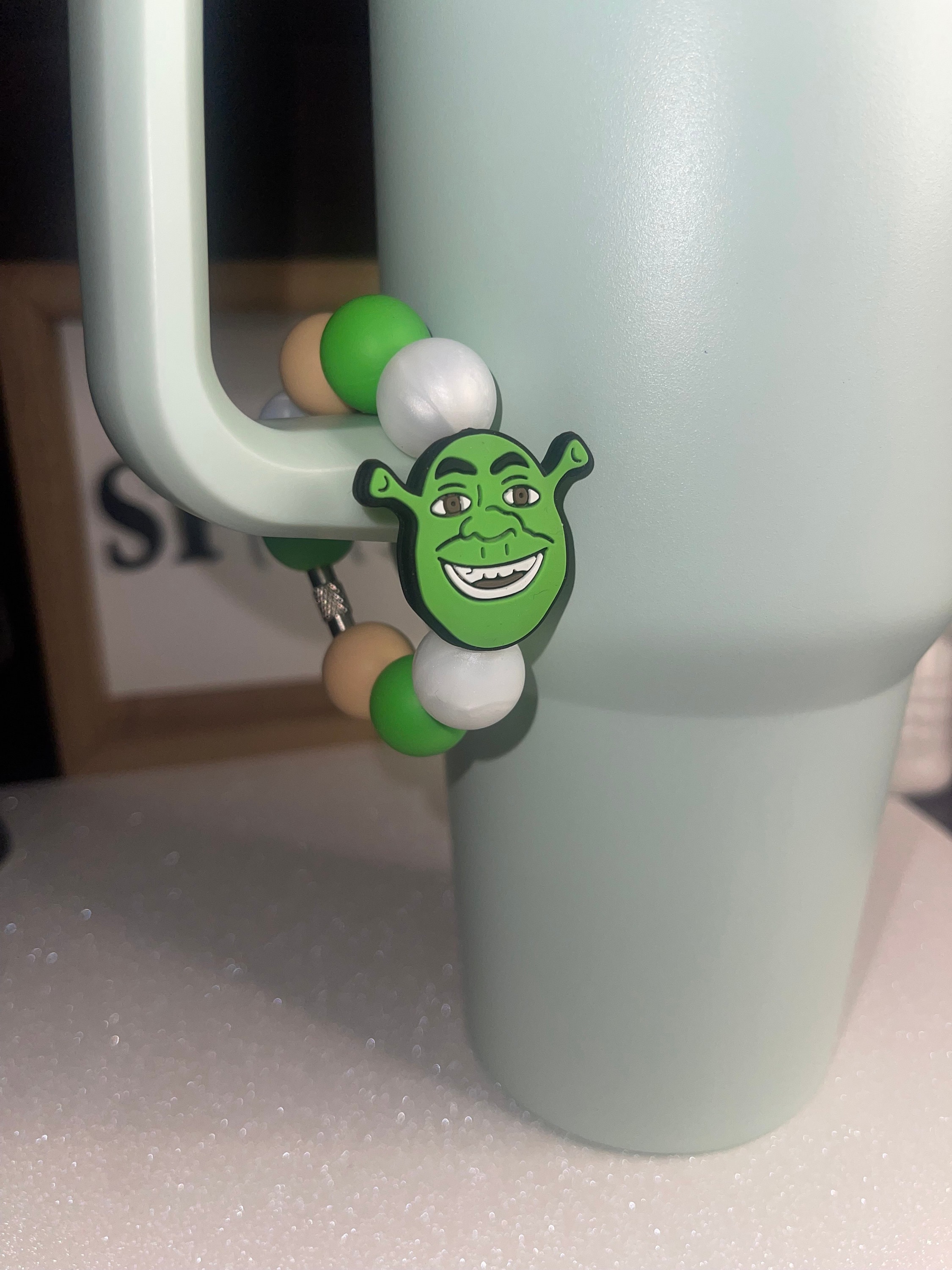 Shrek Tumbler Charm - Etsy