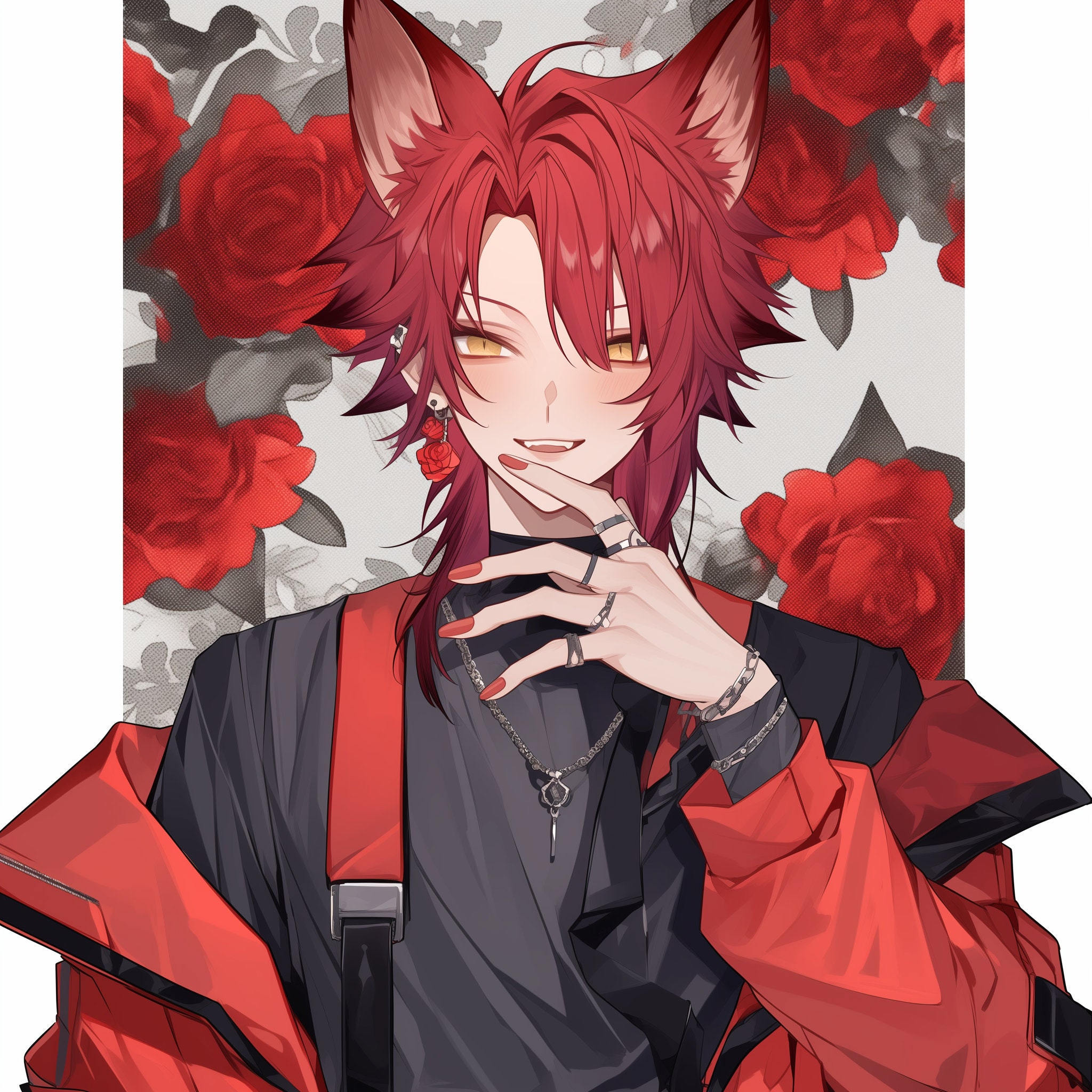 Custom Anime Illustration Character Illustration Anime Character Anime ...