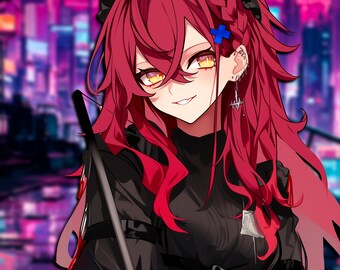 Custom Anime Illustration Character Illustration Anime Character Anime ...