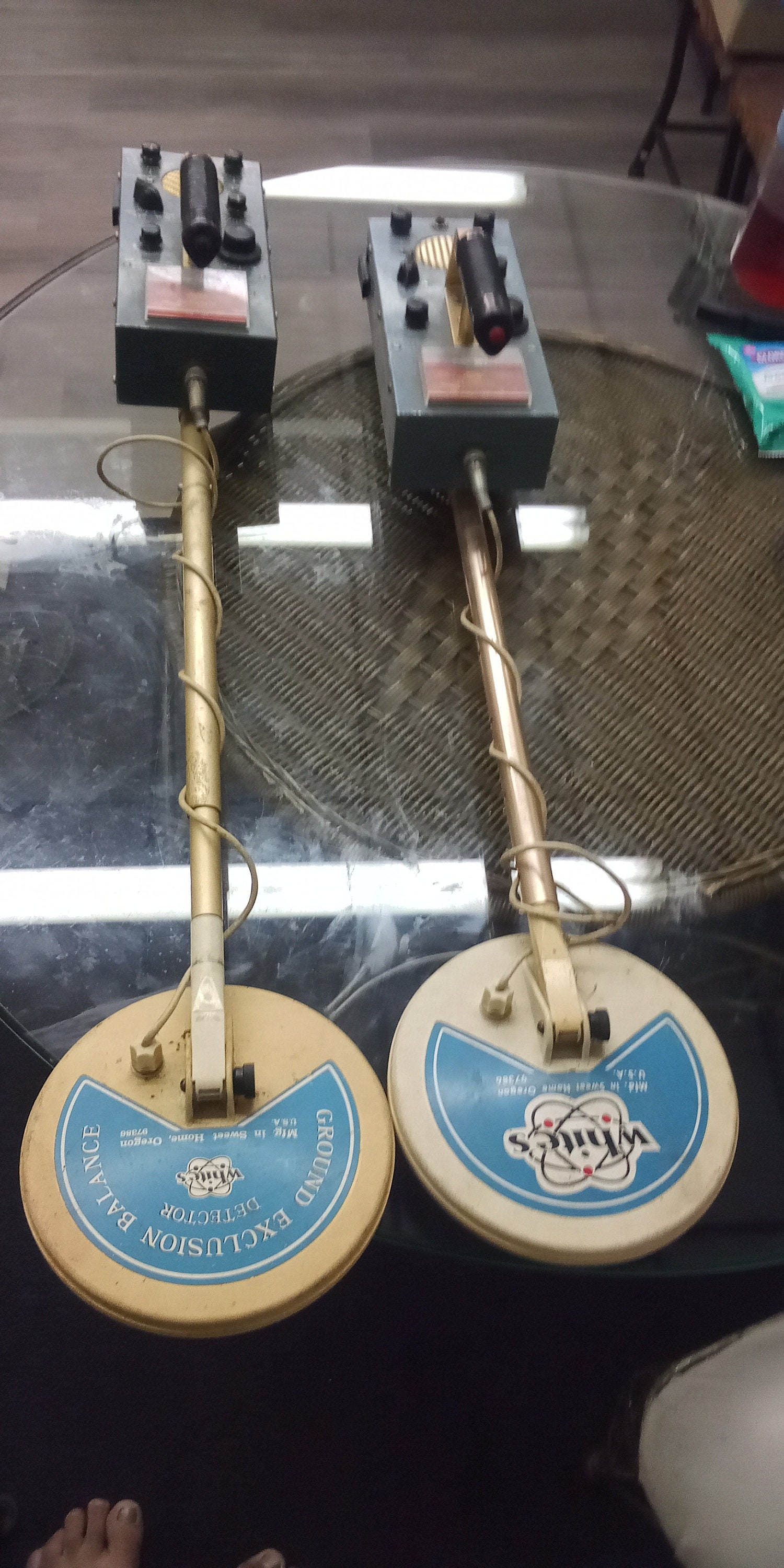 Vintage Metal Detector working Model - Etsy