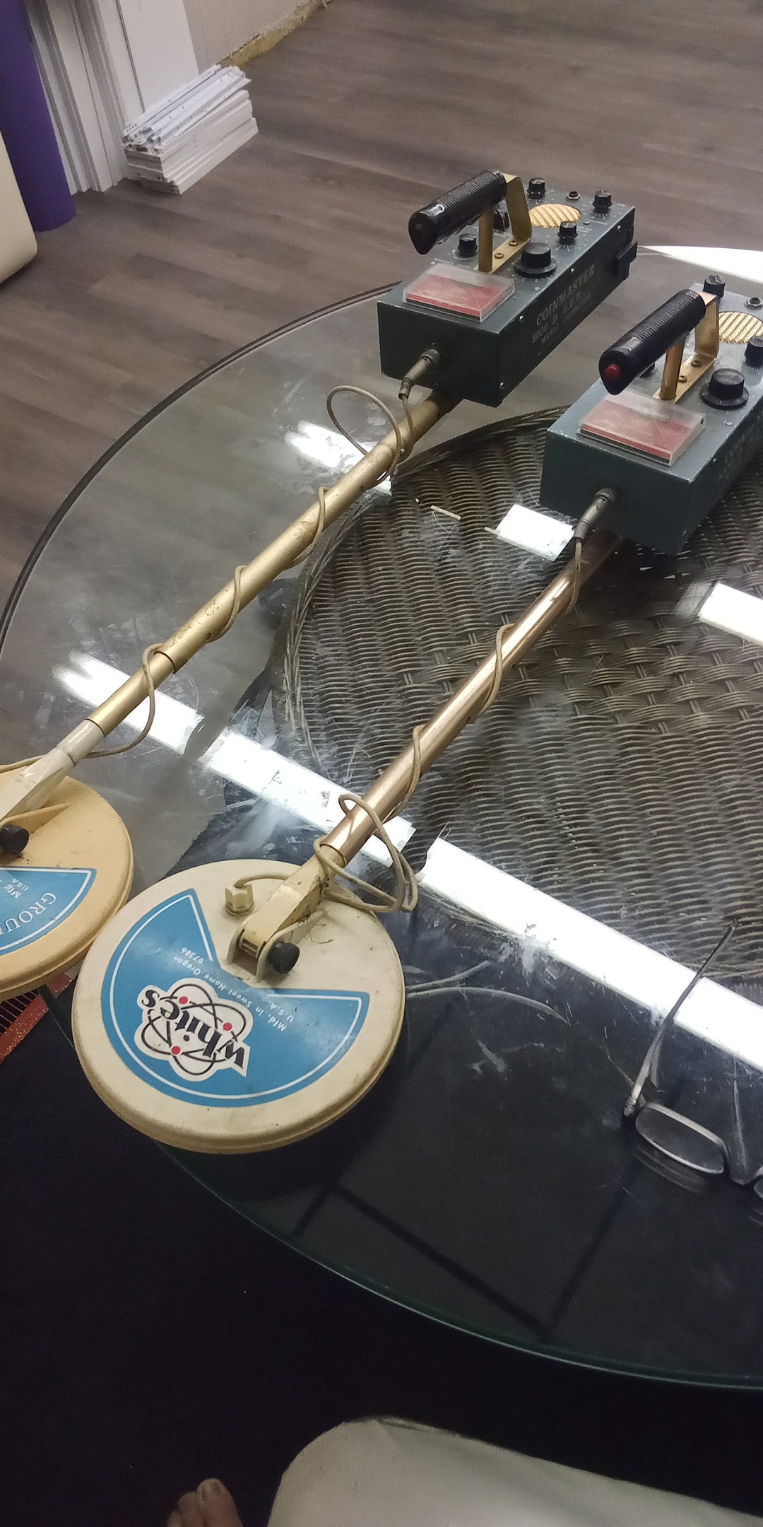 Vintage Metal Detector working Model - Etsy